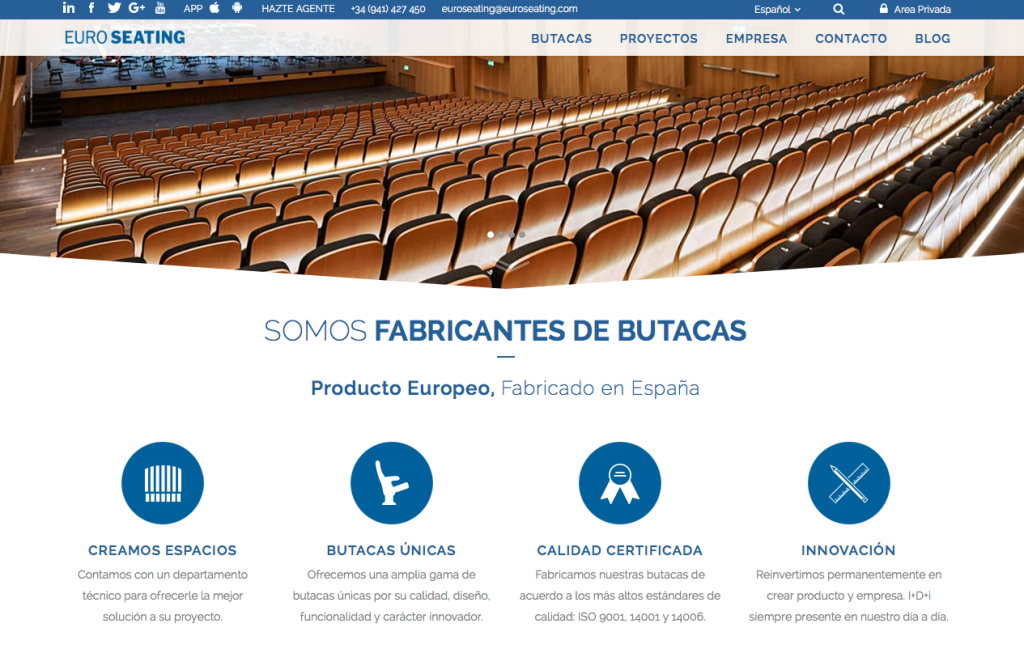 inicio - Euro Seating